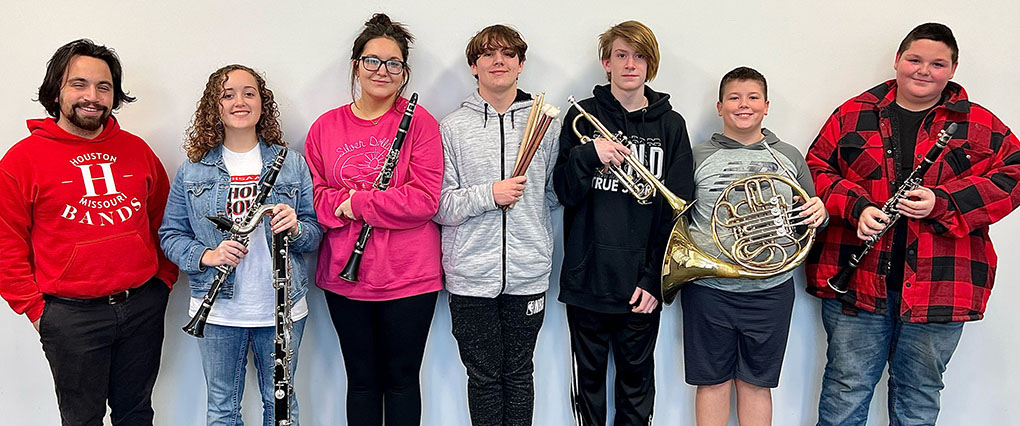 Houston students All-SCA Band honors - Houston Herald