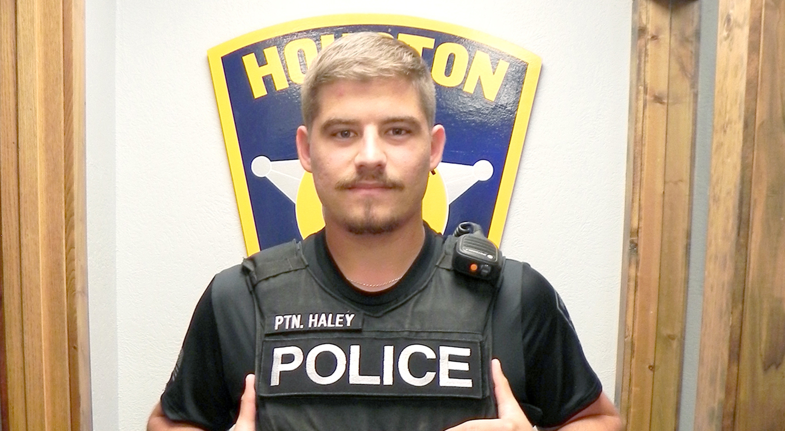 New officer begins duties at Houston Police Department - Houston Herald
