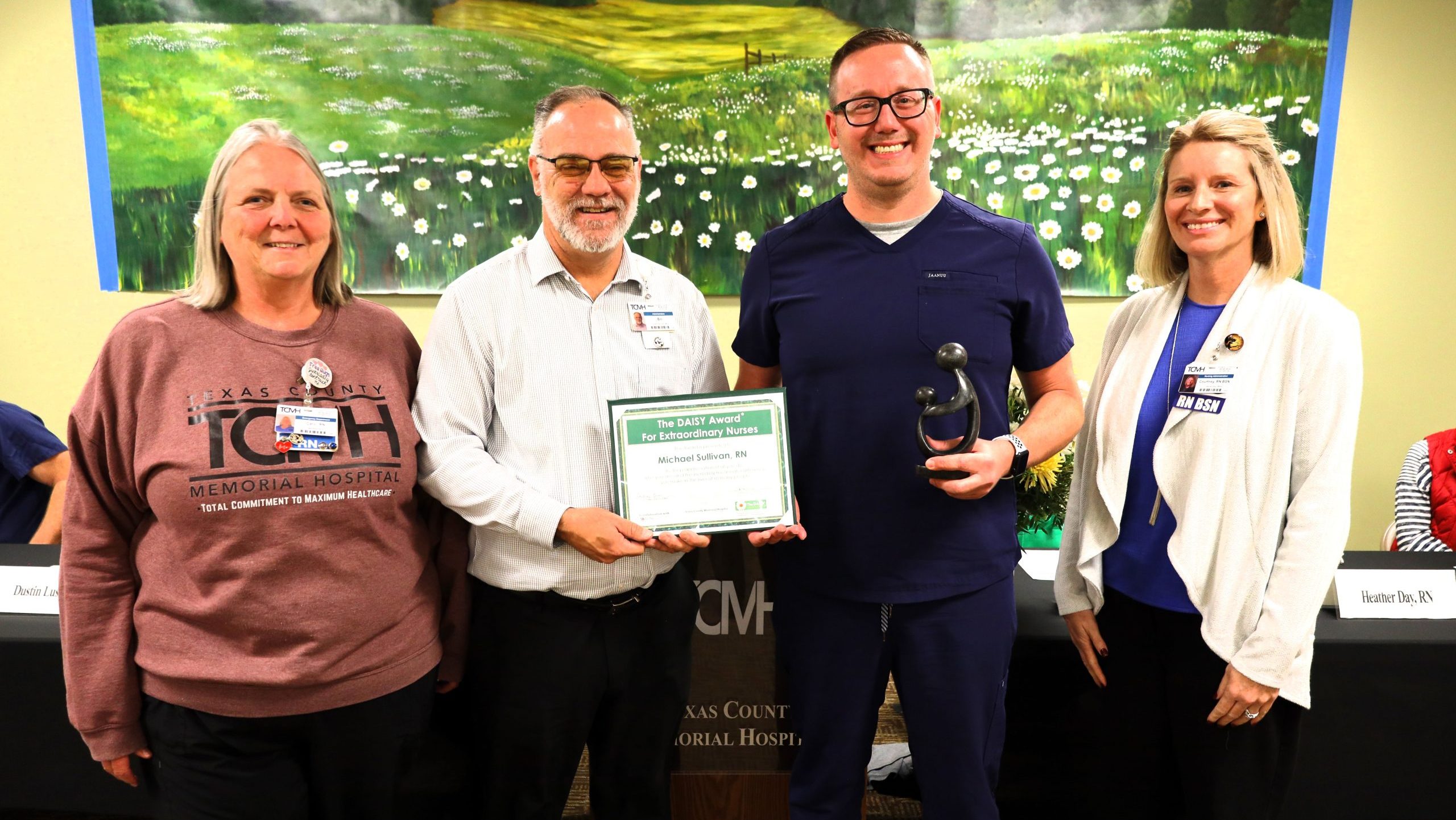 DAISY award given and nurses honored at TCMH - Houston Herald