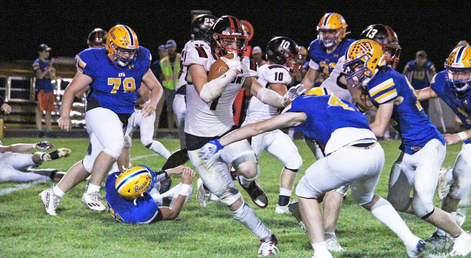 UPDATED: Football Tigers fall hard at Ava - Houston Herald