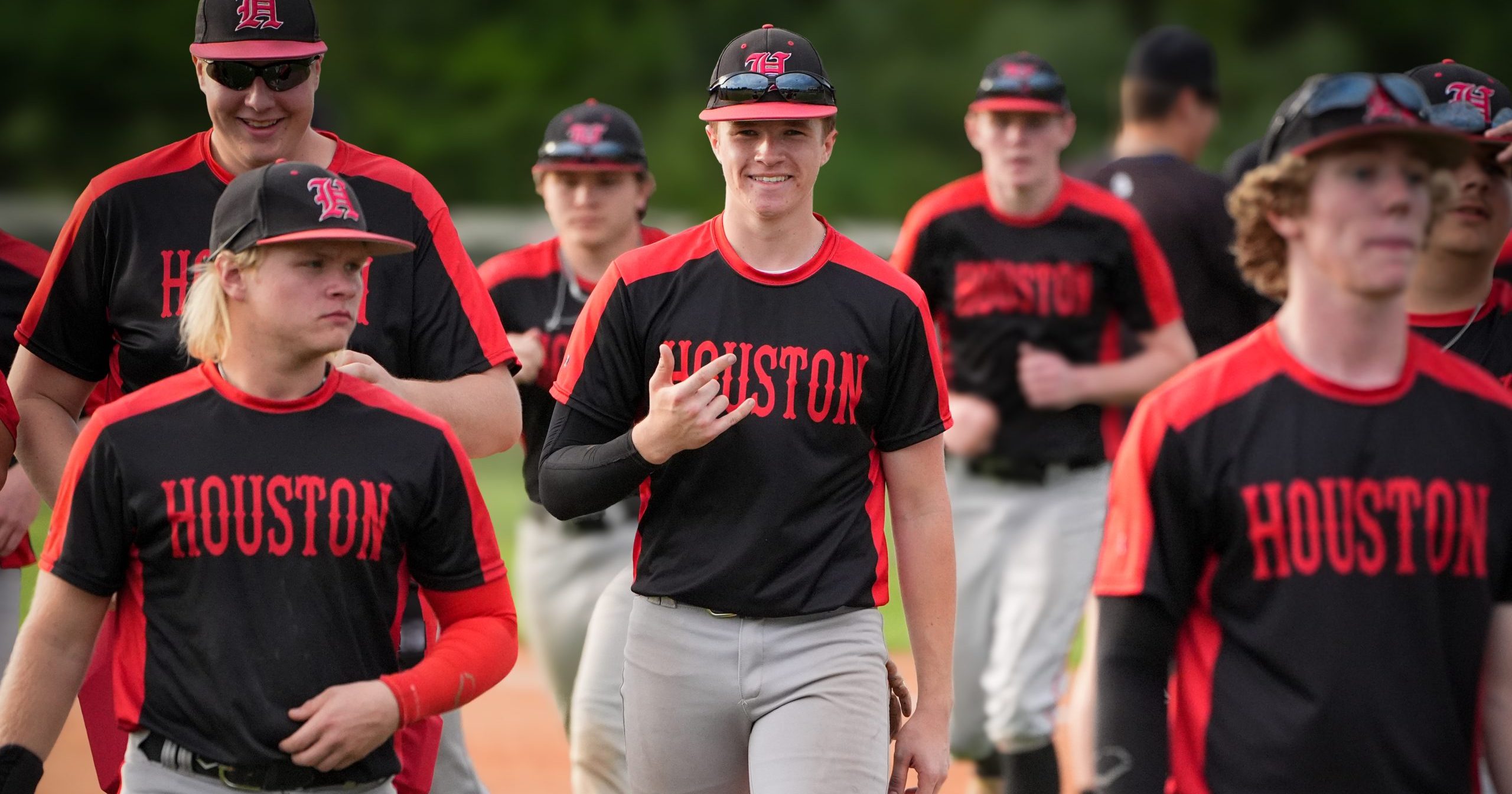 HHS baseball picks up senior night win before districts - Houston Herald