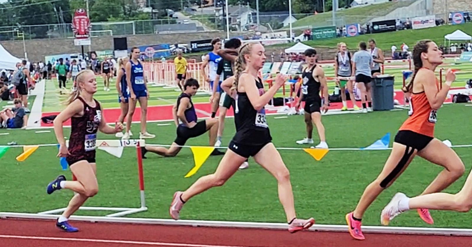 Three HHS girls compete at state track meet - Houston Herald