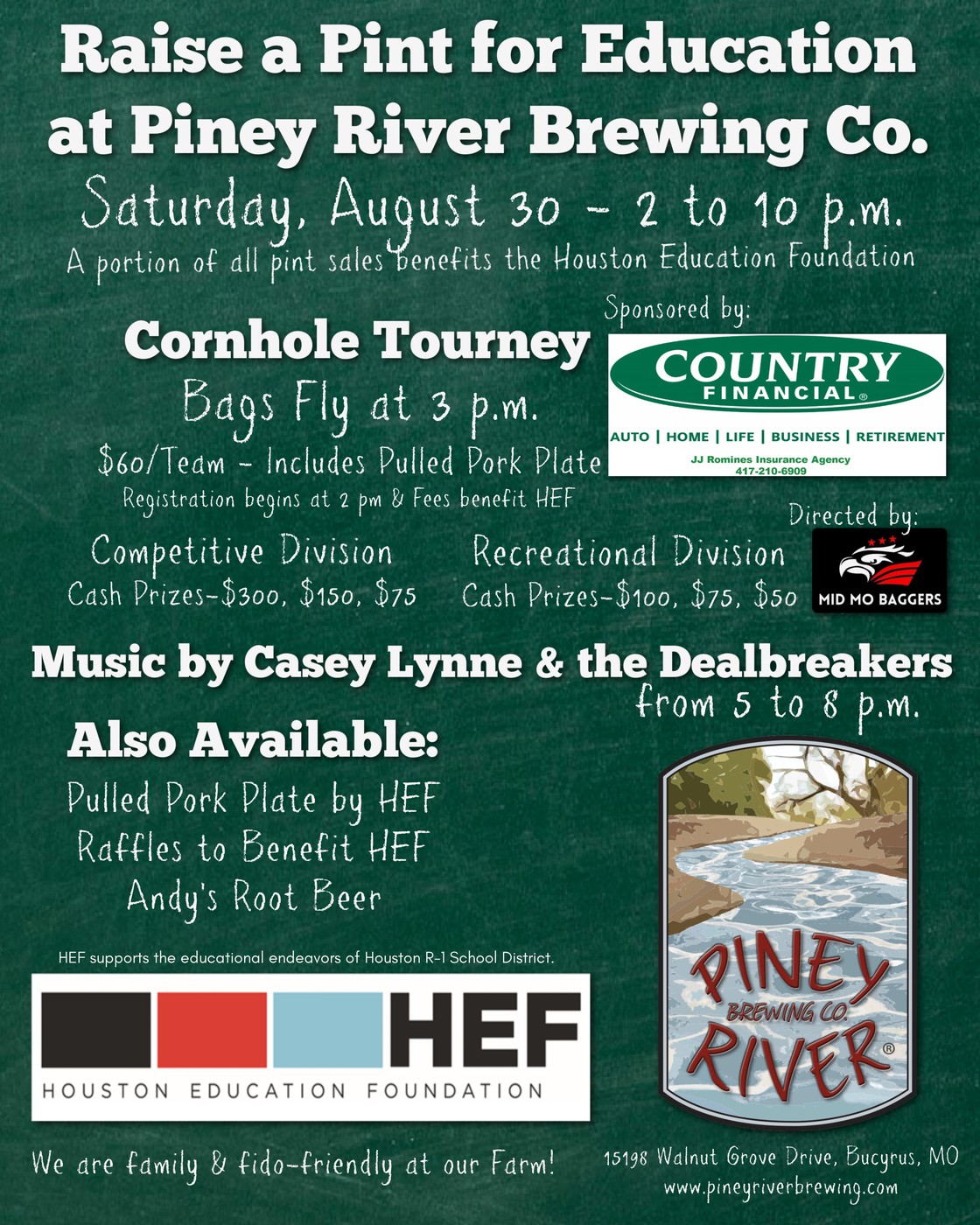Raise a Pint for Education - Houston Herald
