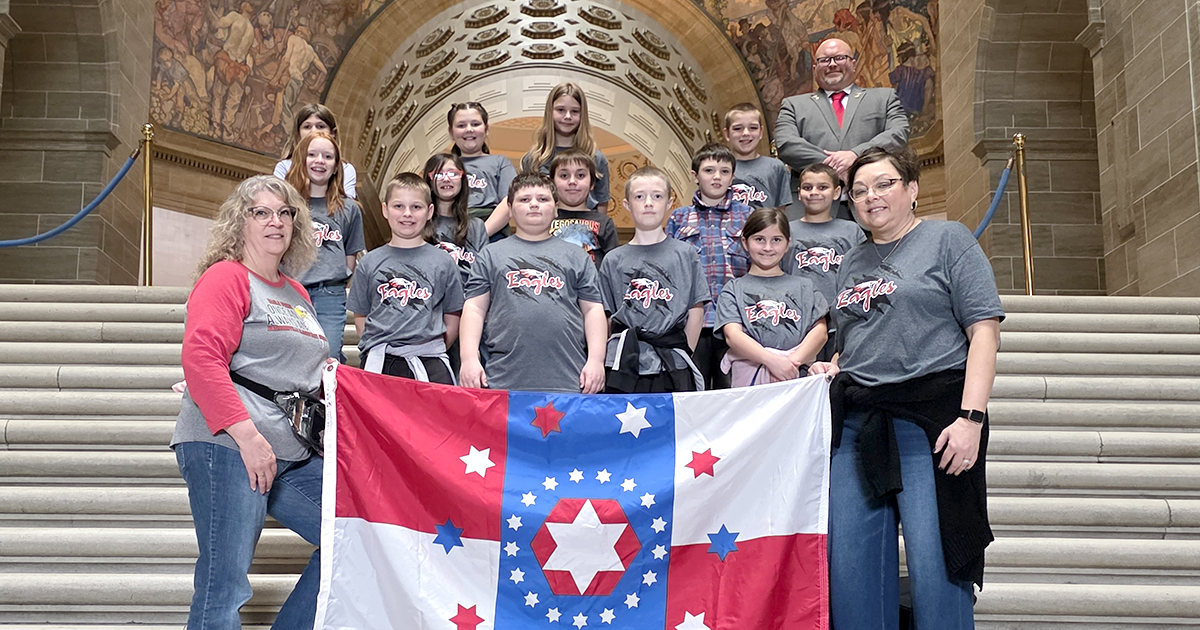 Rep. Cook welcomes local students to State Capitol - Houston Herald